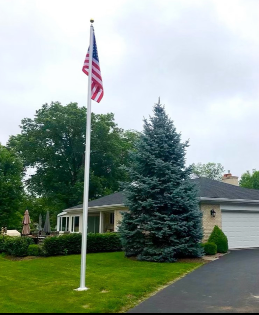 Residential Flagpoles – All American Flag Company